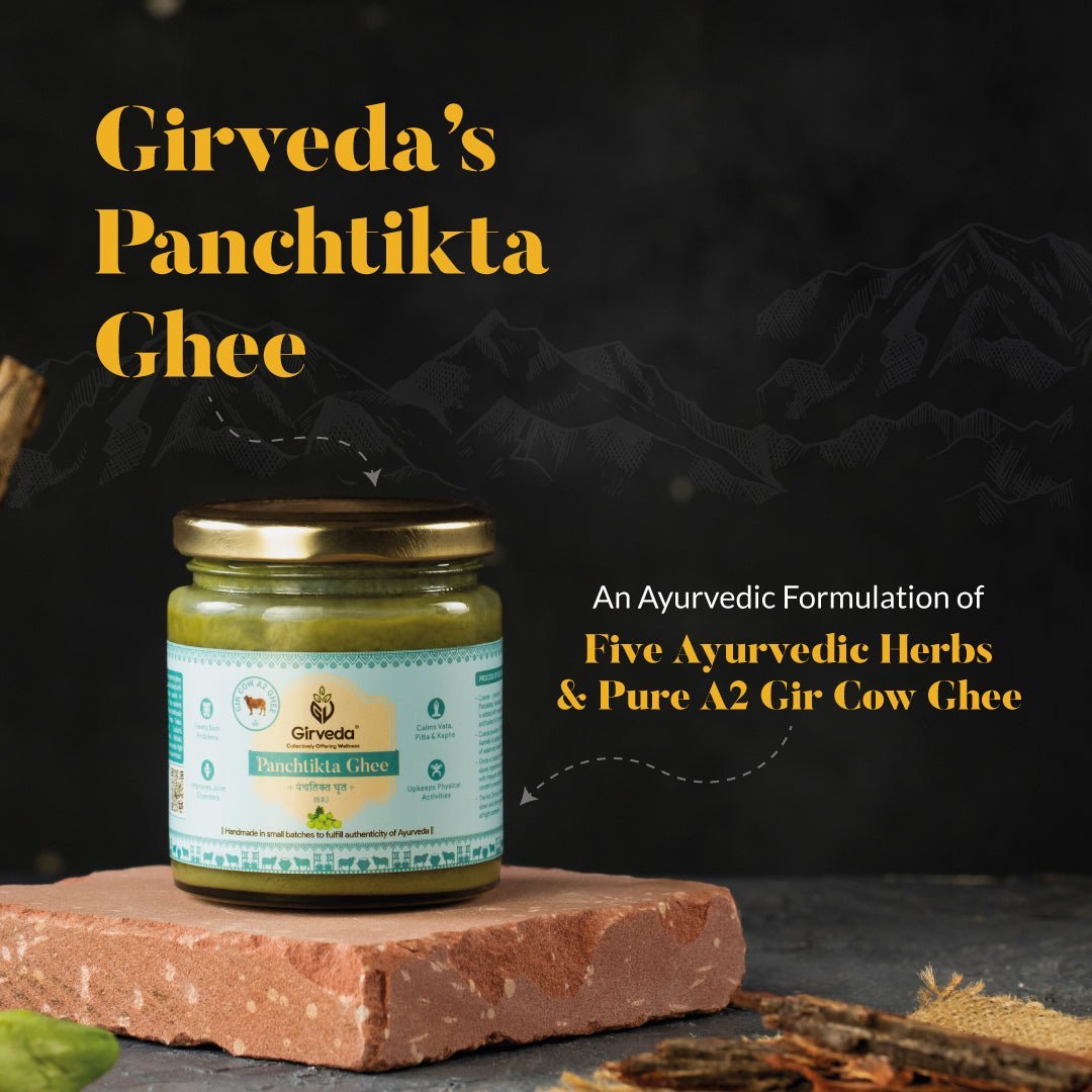 Panchtikta Ghee - Medicated Ghrita Ayurvedic Products | Giveda – Girveda