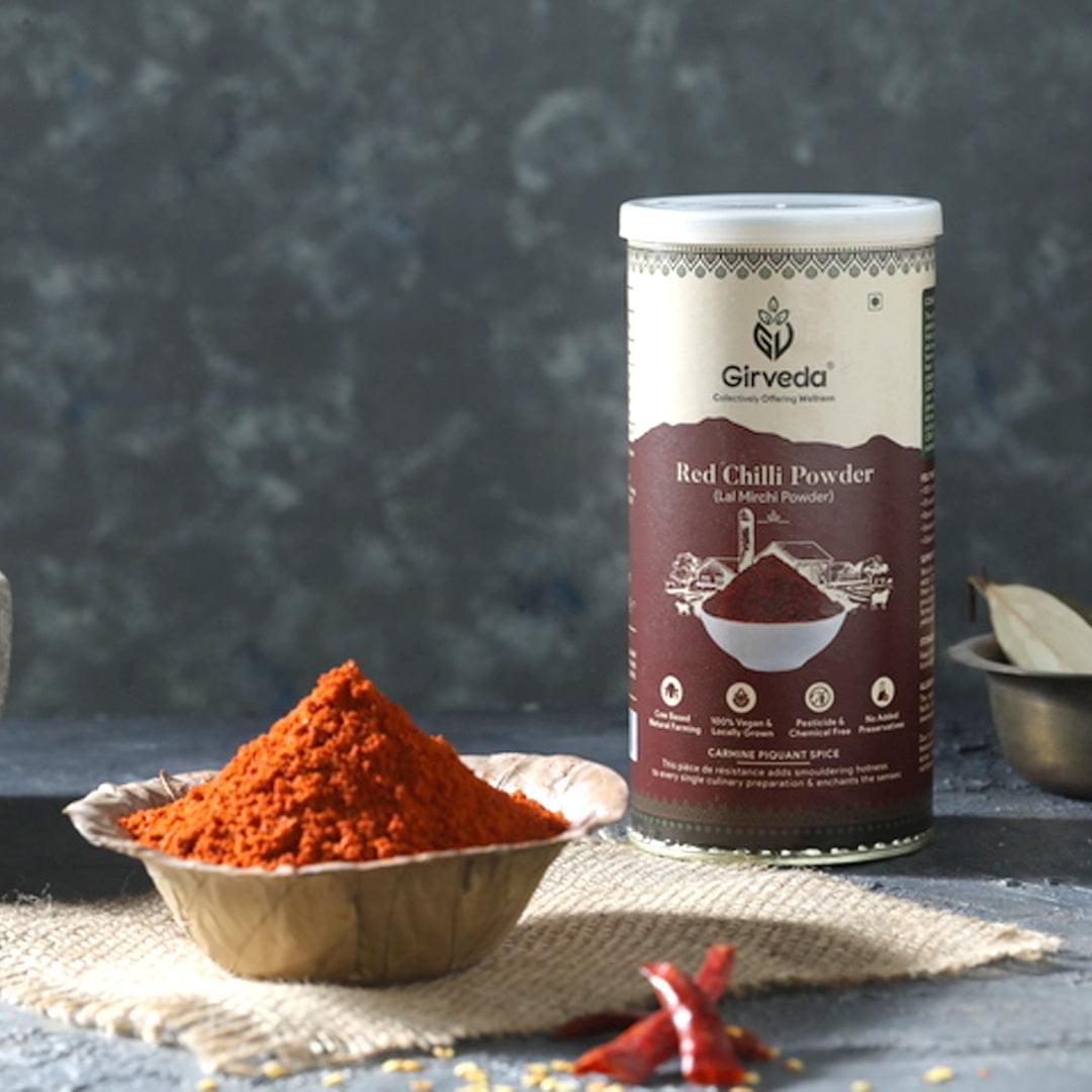 Girveda Natural Red Chilli Powder